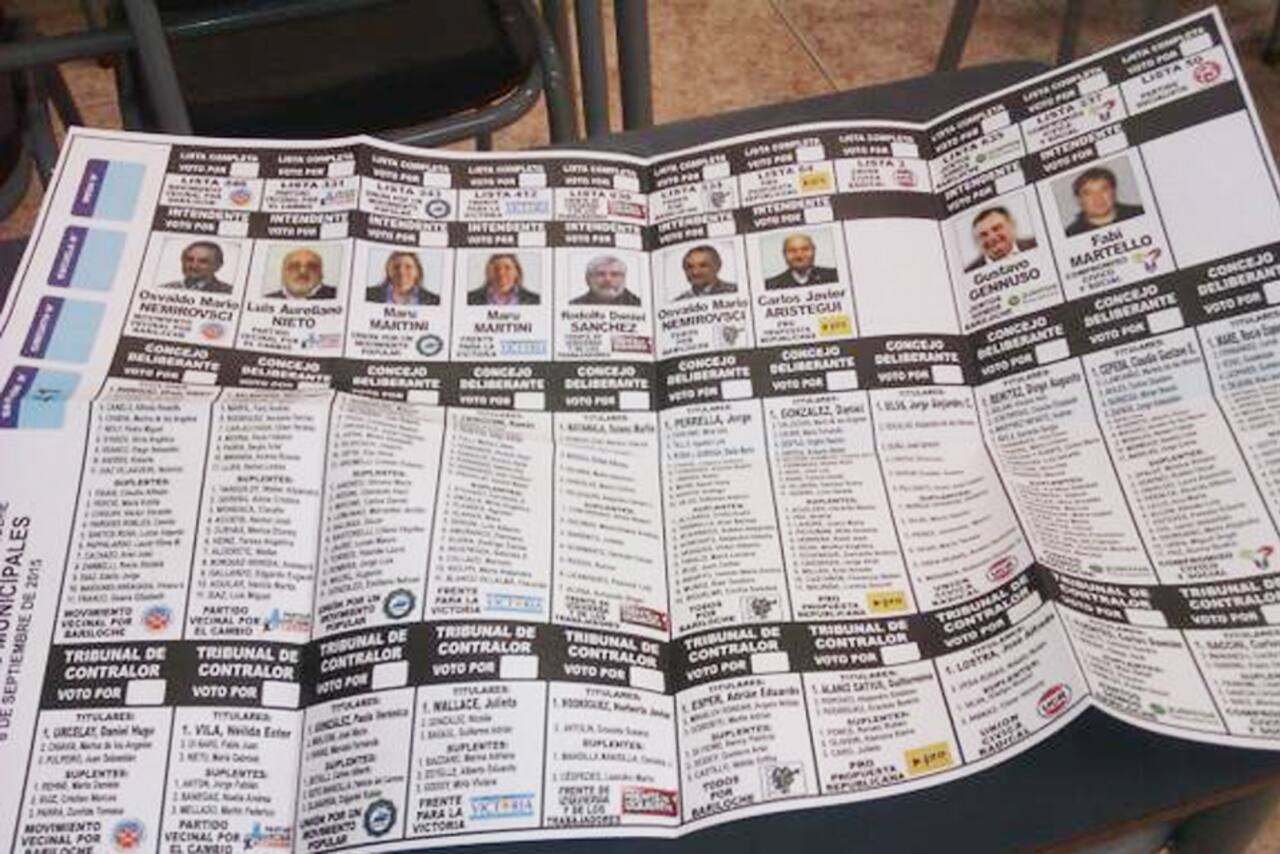 "Con la Boleta Única se termina esta cuestión si se roban o no boletas ...