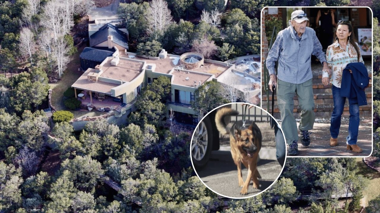 Imágenes escalofriantes de la mansión donde murió Gene Hackman ...